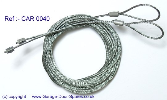 Cardale canopy type garage door door roller spindles, cones and cables